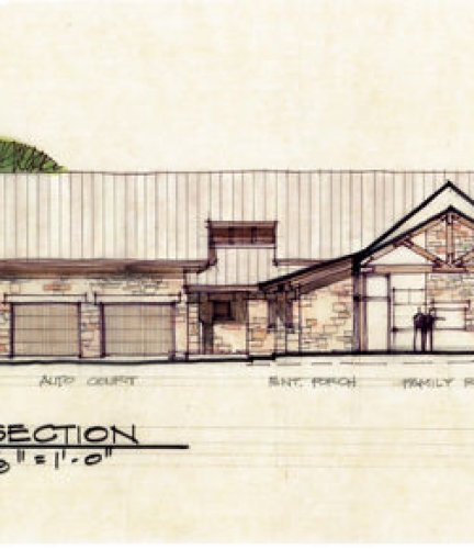 Jack County Ranch by Stephen B. Chambers Architects