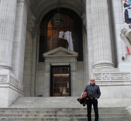 NYC Beaux Arts Masterpiece visited by Texas Architect, Steve Chambers