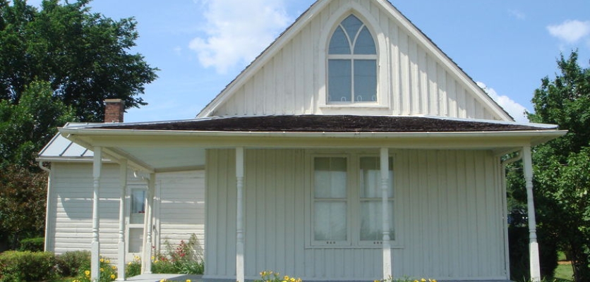 Carpenter Gothic Style Timber-Framed Church Becomes a Museum